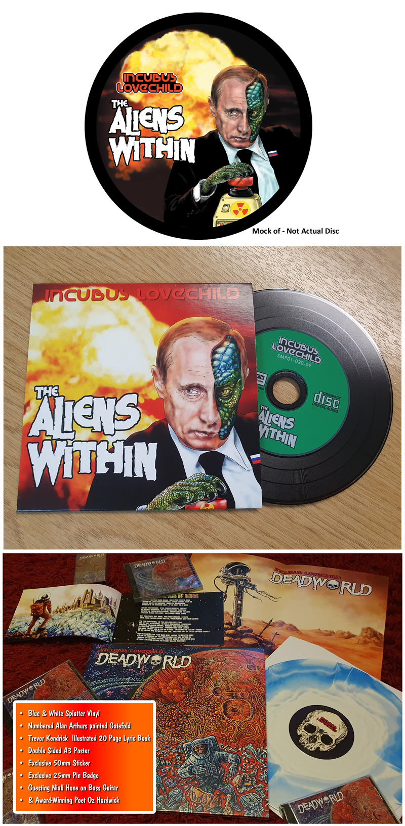 Pre-Order for NEW Picture Disc 7" Single LIVE! - The OFFICIAL site of ...